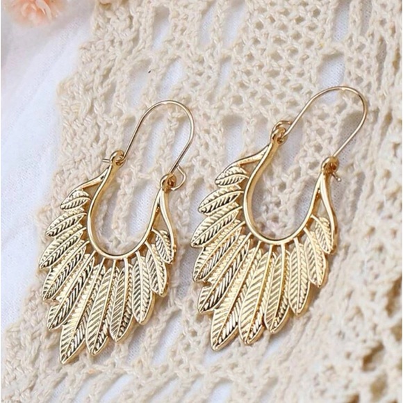 Jewelry | 3 2 Emery Rose Shaped Hoop Earrings | Poshmark